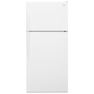 WRT134TFDW Whirlpool Top Freezer Refrigerator 28 inch 14.6 cu. ft ...