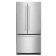 KRFF302EBS KitchenAid French Door Refrigerator 33 inch 22.1 cu. ft ...