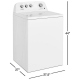 WTW4855HW Whirlpool Top Load Washer Canada Parts - Sale! Best Price ...