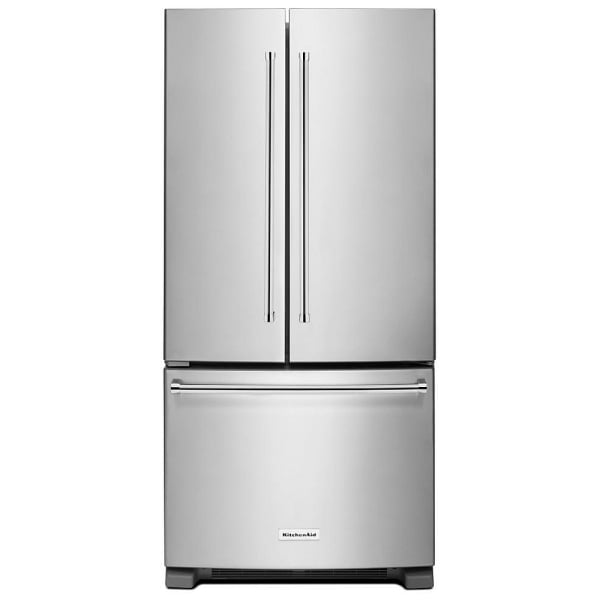 KRFF302ESS KitchenAid French Door Refrigerator 33 inch 22.1 cu. ft ...