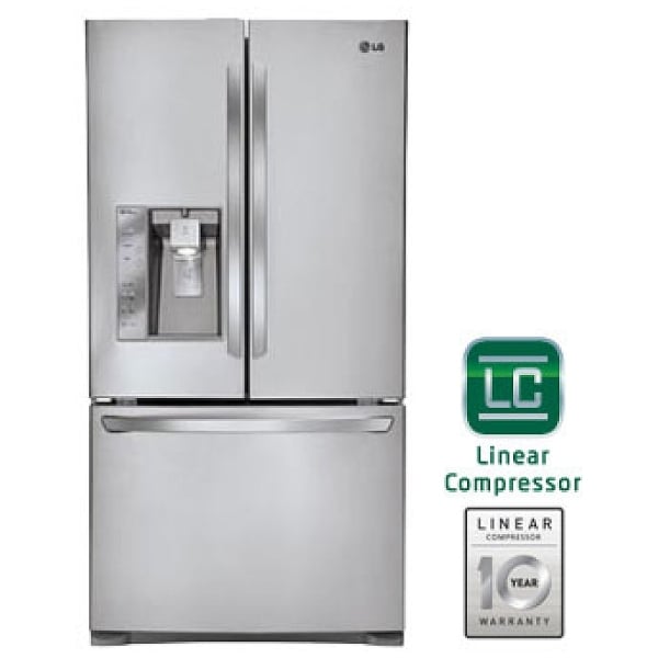 LFXC24726S LG French Door Refrigerator 36 inch 24 cu. ft. Canada Parts ...