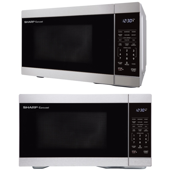 Sharp 1.1 cu. ft. Countertop Microwave Canada - Sale! Best Price ...