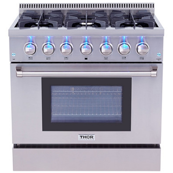 HRG3618U Thor Kitchen Gas Range 36 inch Canada - Sale! Best Price ...