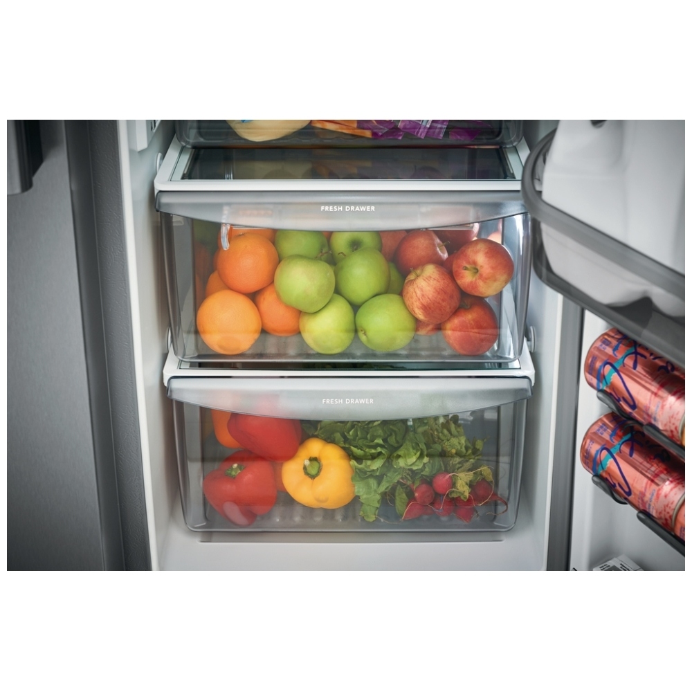 FPSC2278UF Frigidaire Professional 36 inch Side by Side Refrigerator ...