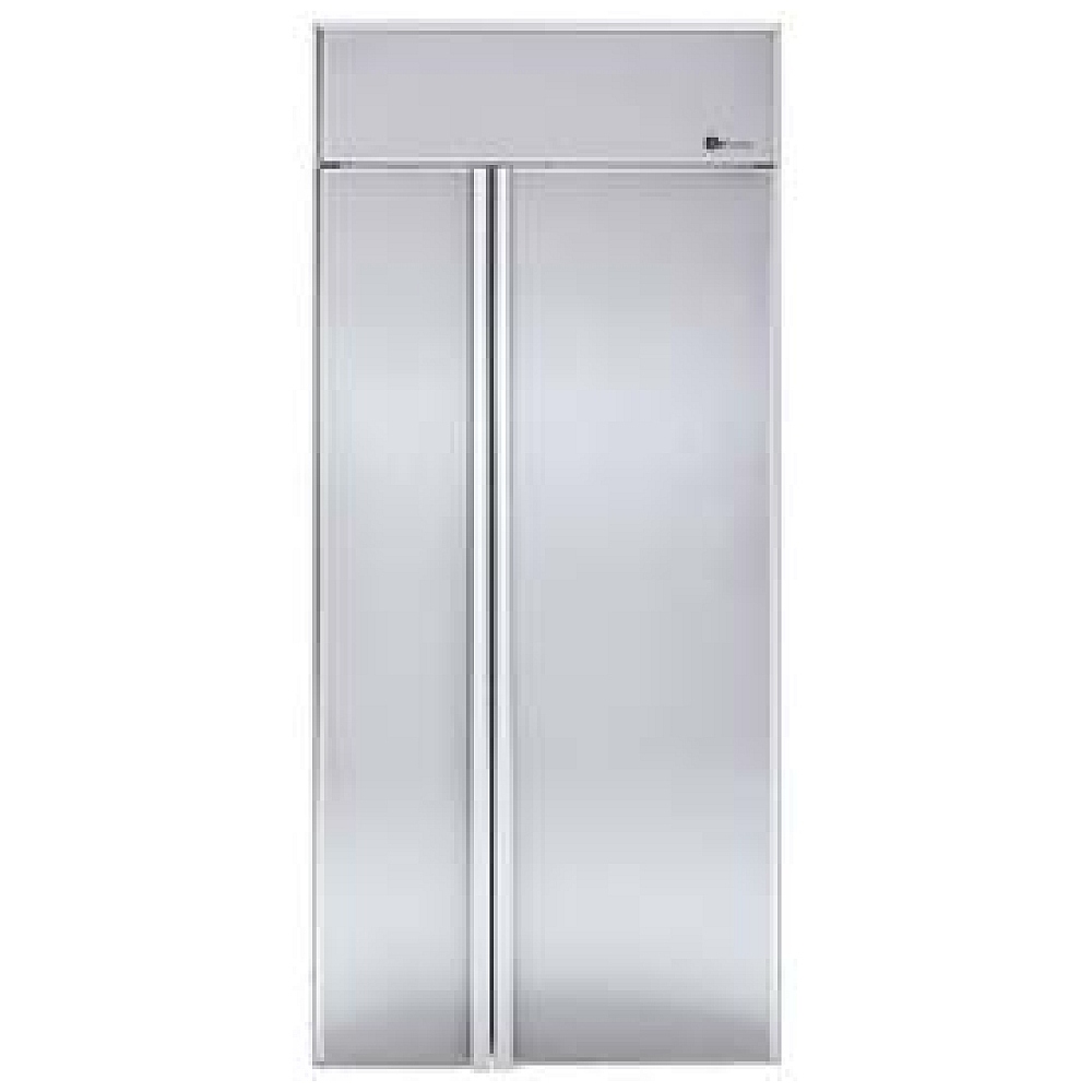 ZISS360NXSS Monogram 36" Custom Panel Ready Side by Side Refrigerator ...