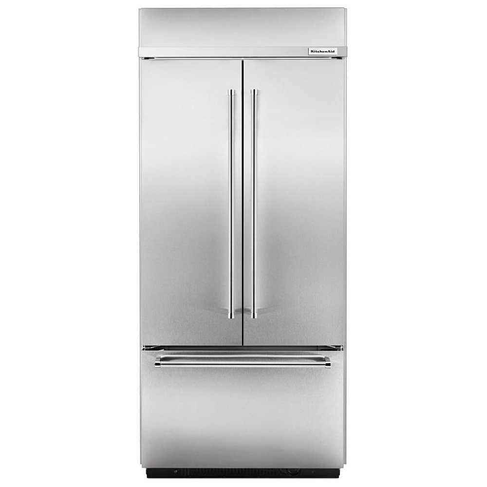 KBFN406EPA KitchenAid 36" Custom Panel Ready French Door Refrigerator ...