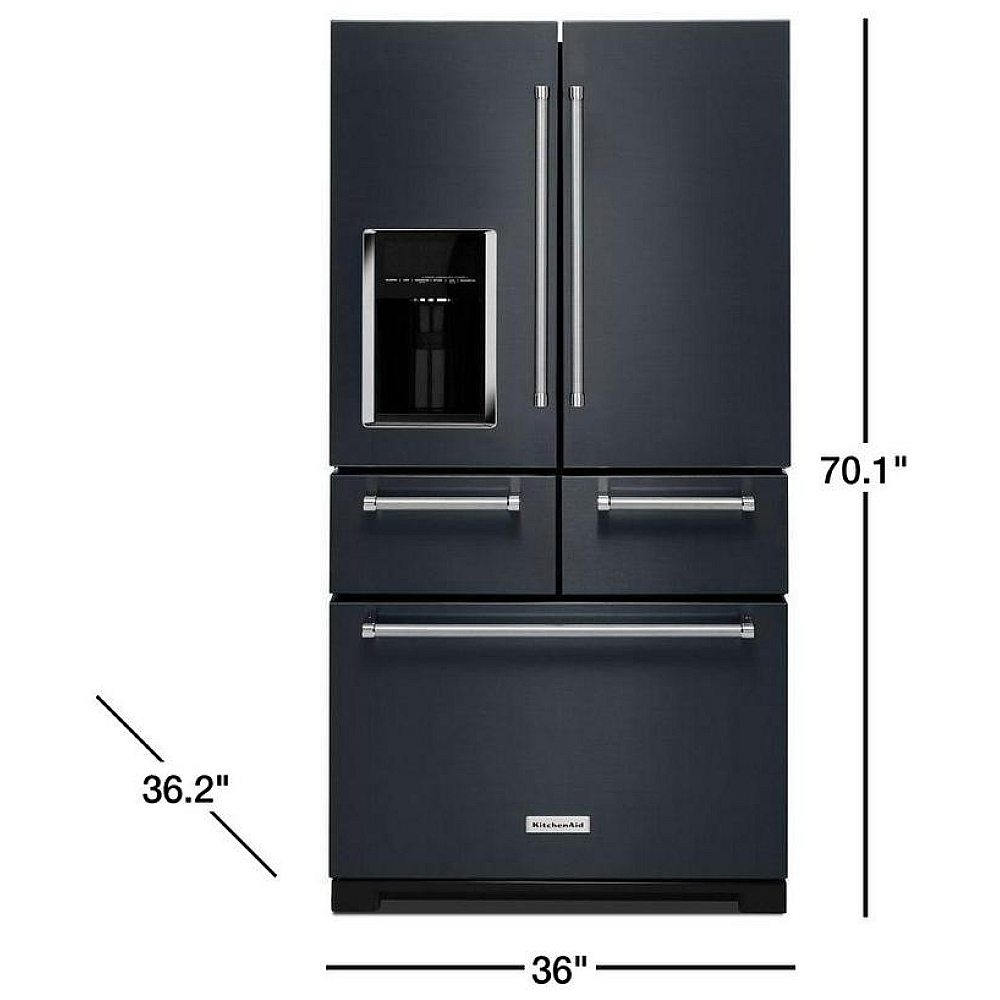 KRMF706EBS KitchenAid 36" French Door Refrigerator Canada - Sale! Best ...