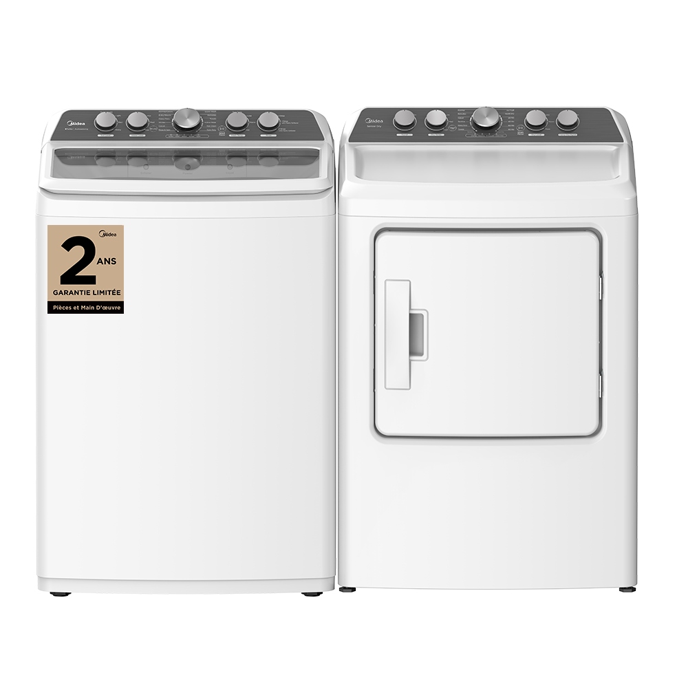 Midea Washer & Dryer Combo - MLV47C4AWW & MLE47C4AWW - Canadian ...